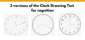 3 versions of the Clock Drawing Test for cognition - EatSpeakThink.com