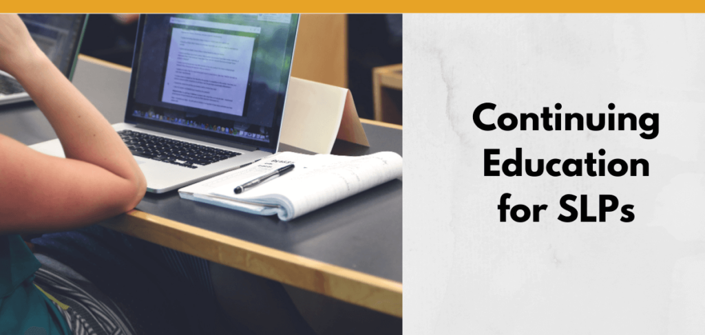 Continuing Education for SLPs - EatSpeakThink.com